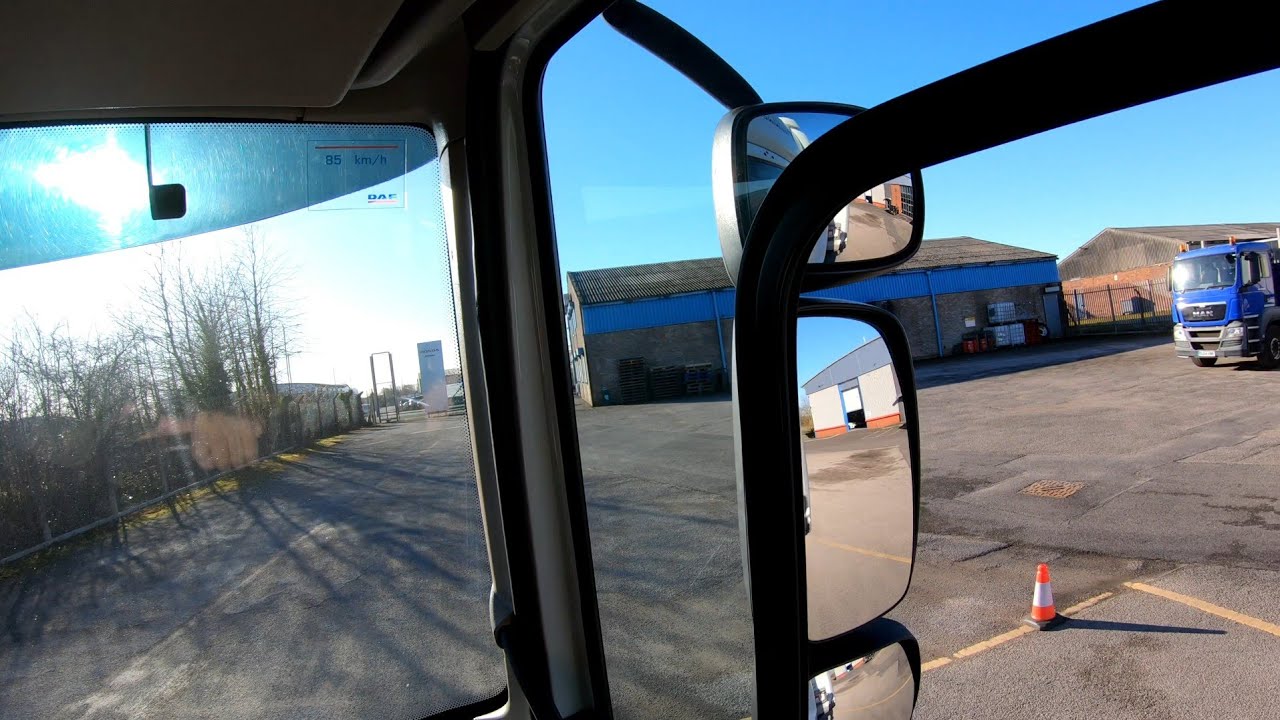 Hgv C E 3a Reversing Manoeuvre Drivers Eye View Pov Youtube