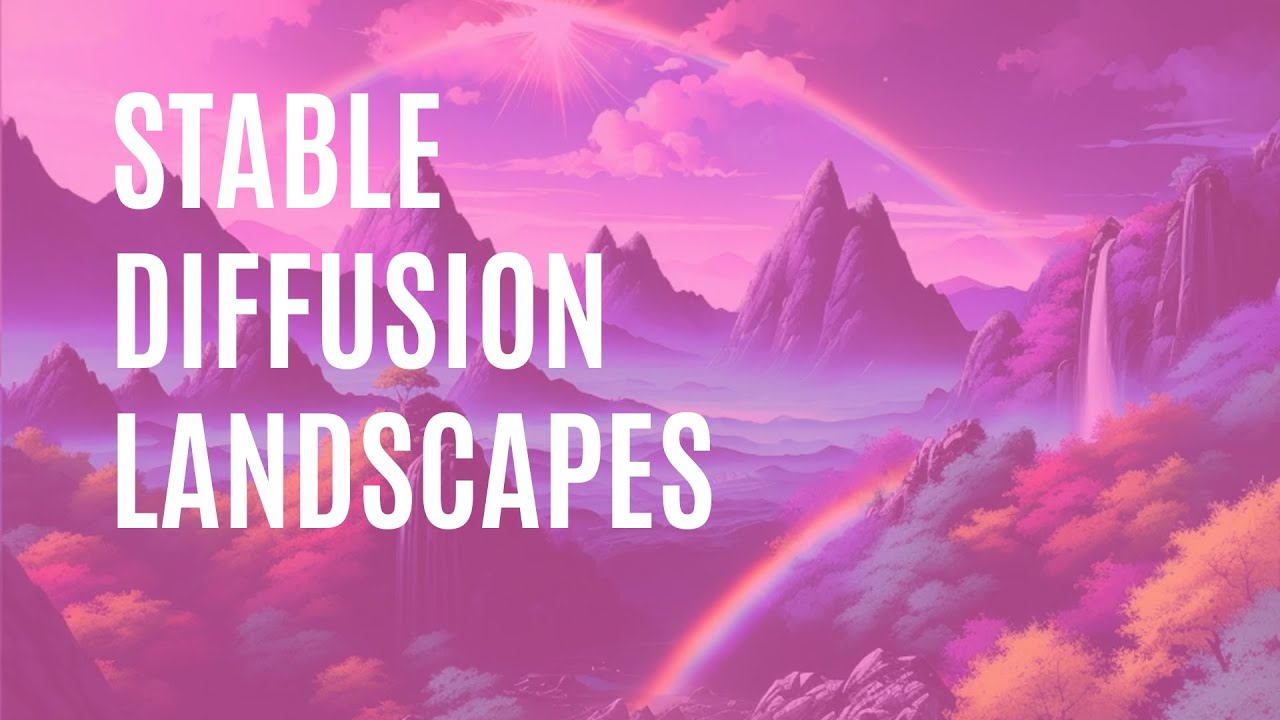 Ai Landscapes 1 Stable Diffusion Animation Youtube