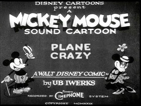 Plane Crazy 1928 Mickey Mouse Youtube