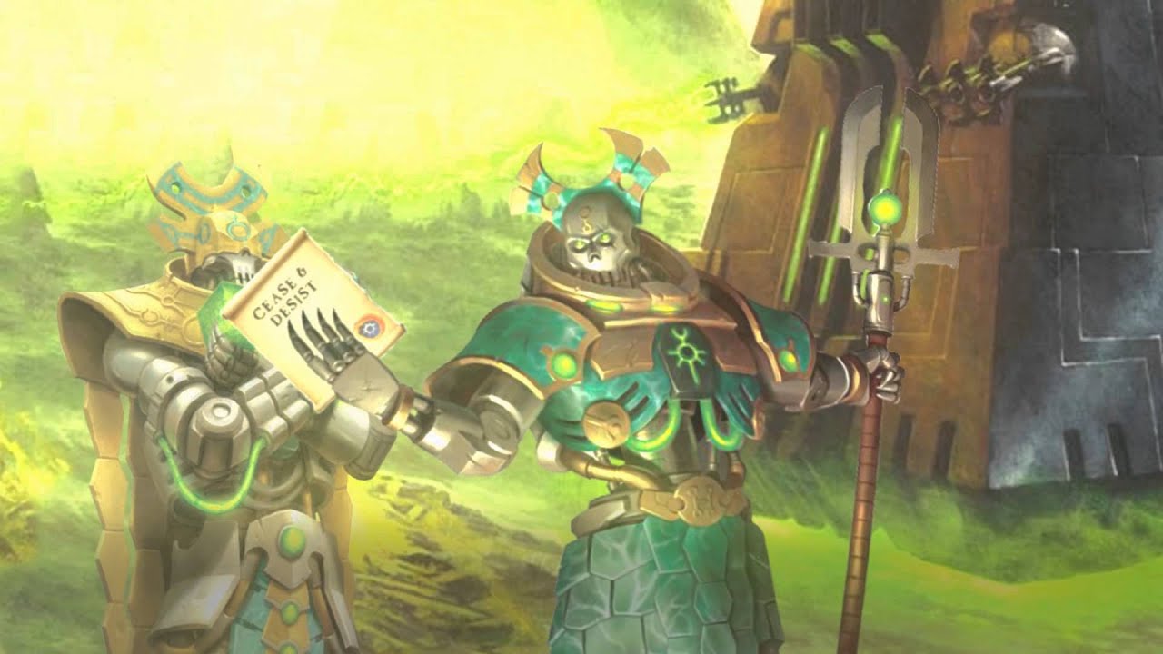 Tts Necrons Laughing Condescendingly Youtube
