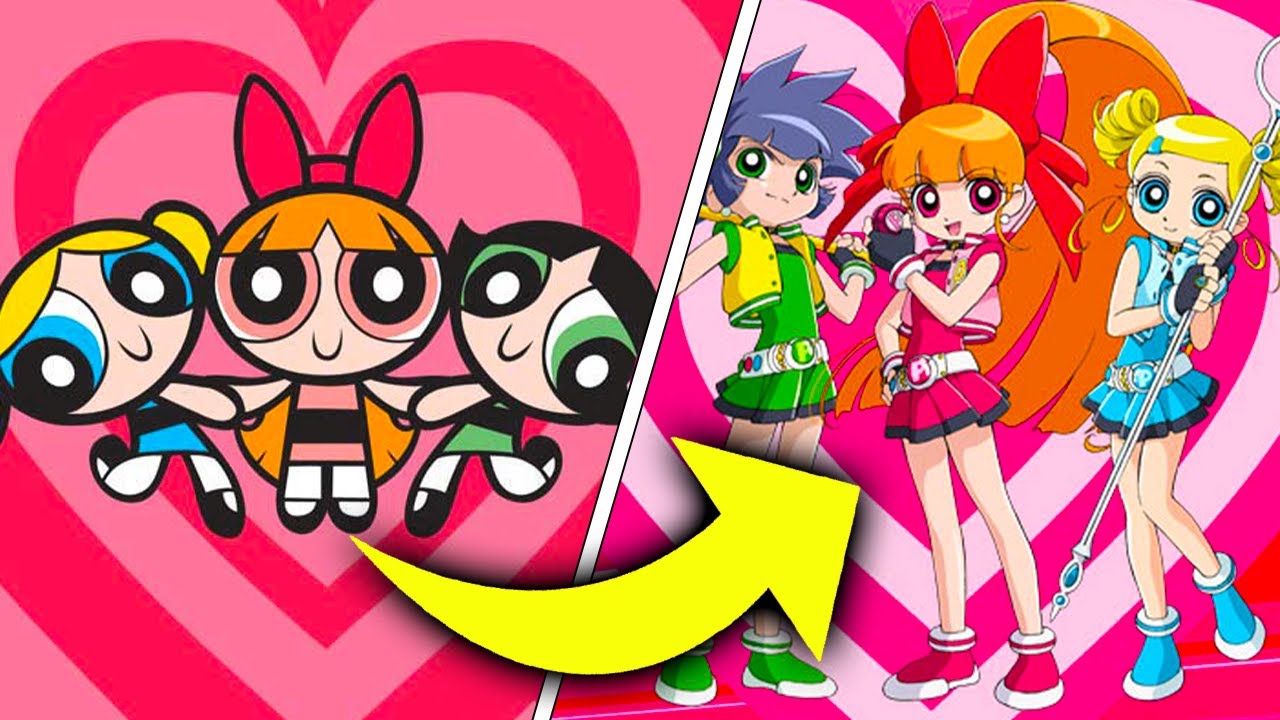 Cartoons Turned Into Anime