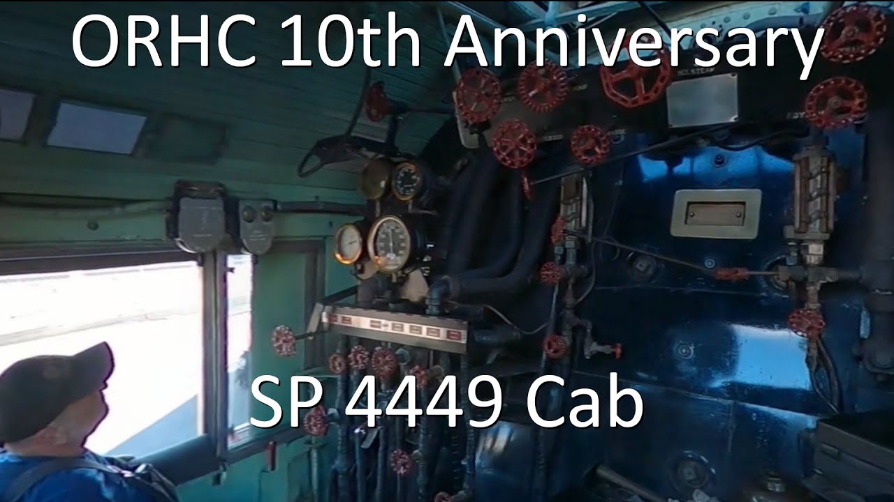 Southern Pacific 4449 Daylight Reposition Cab Ride Vr Youtube