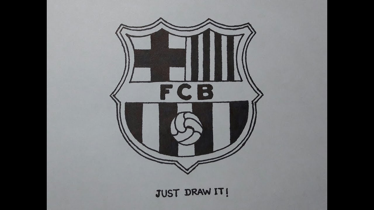 How To Draw Fc Barcelona Logo Step By Step – ThemeRoute Pro