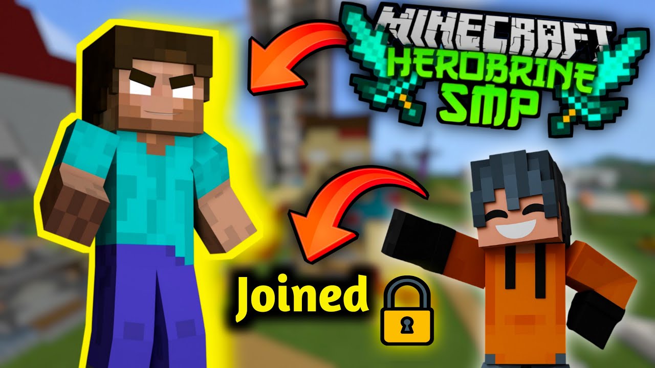 Finally I Joined Minecraft Herobrine Smp Youtube