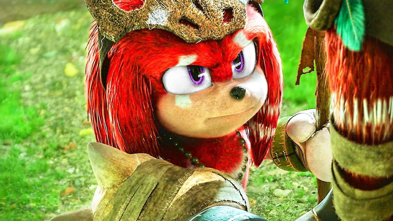 La Tribu De Bebﾃｩ Knuckles Sonic 2 Escena 4k 盒ｴ盒ｰ Youtube