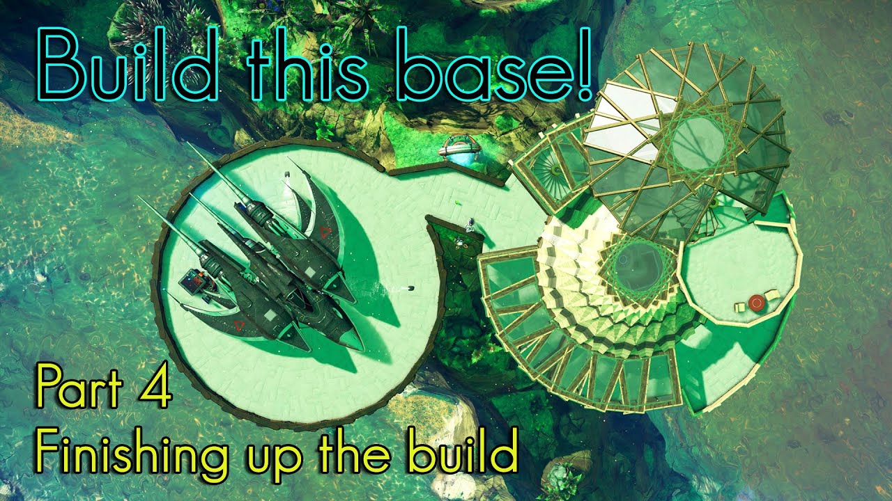 Retro Round Base Building Tutorial In No Man S Sky Part 4 Youtube