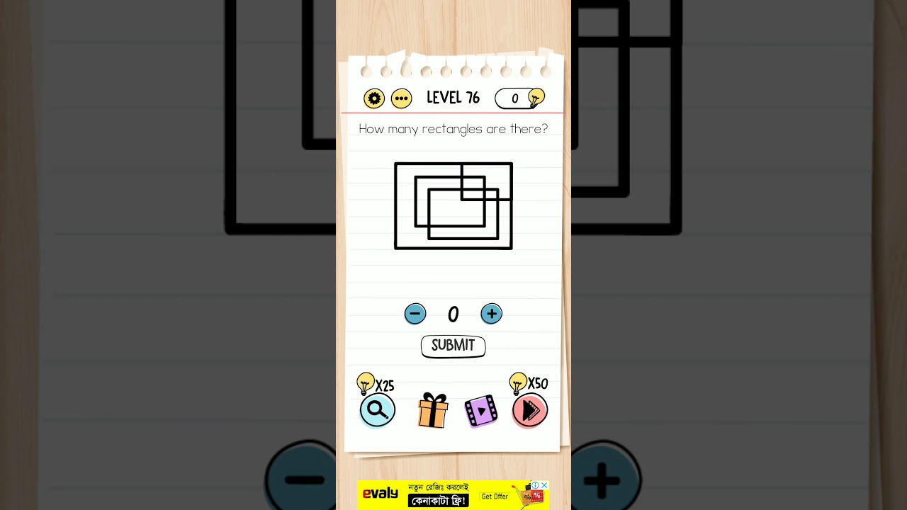 Brain Test Tricky Puzzle Level 76 Walkthrough Youtube