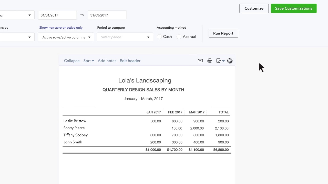 Customize Reports Youtube