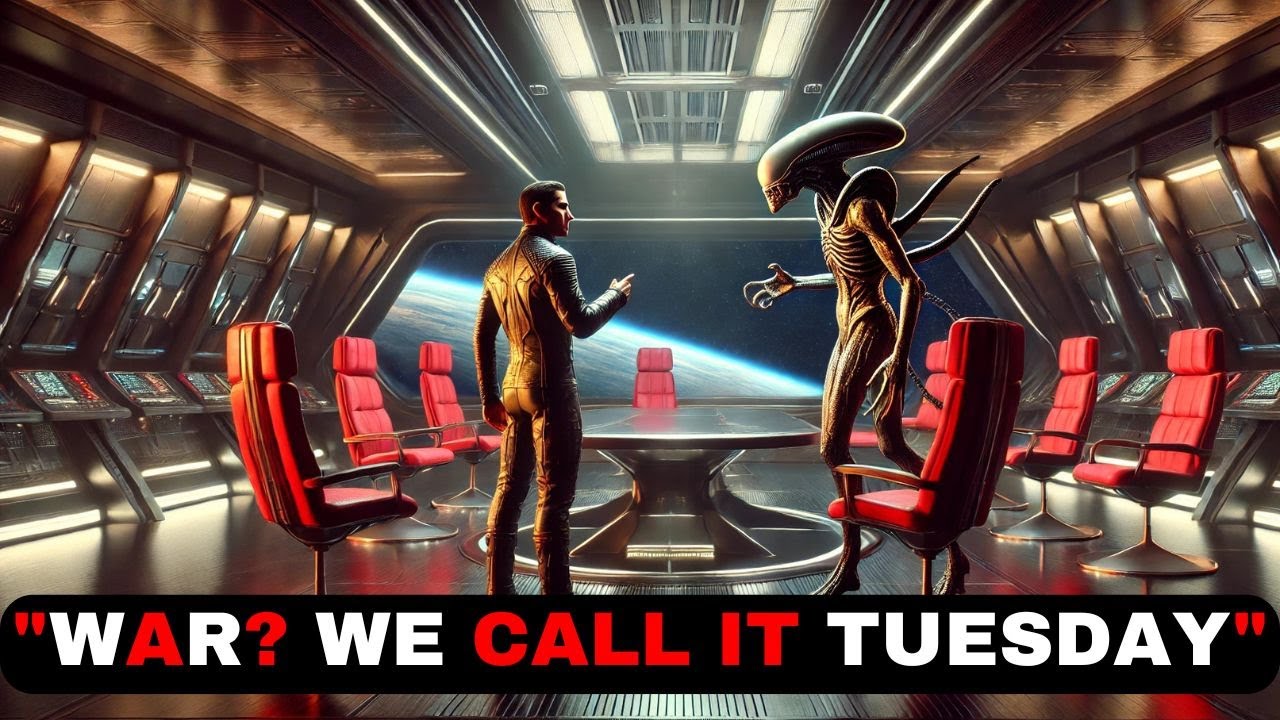 Galactic Council Declares War Humans Call It Another Tuesday Hfy Sci Fi