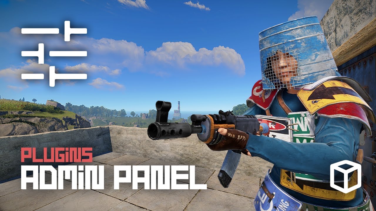 How To Use The Admin Panel Rust Plugin Youtube