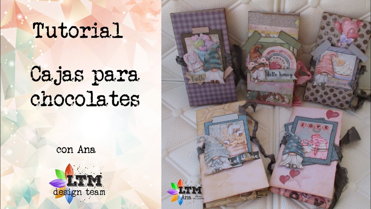 Tutorial Cajitas Para Chocolates Con Ana Youtube