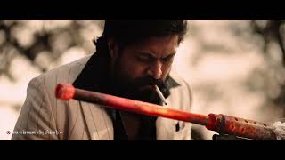 Rocky Bhai Police Station Machine Gun Badi Maa Scene Gun Scene In ...