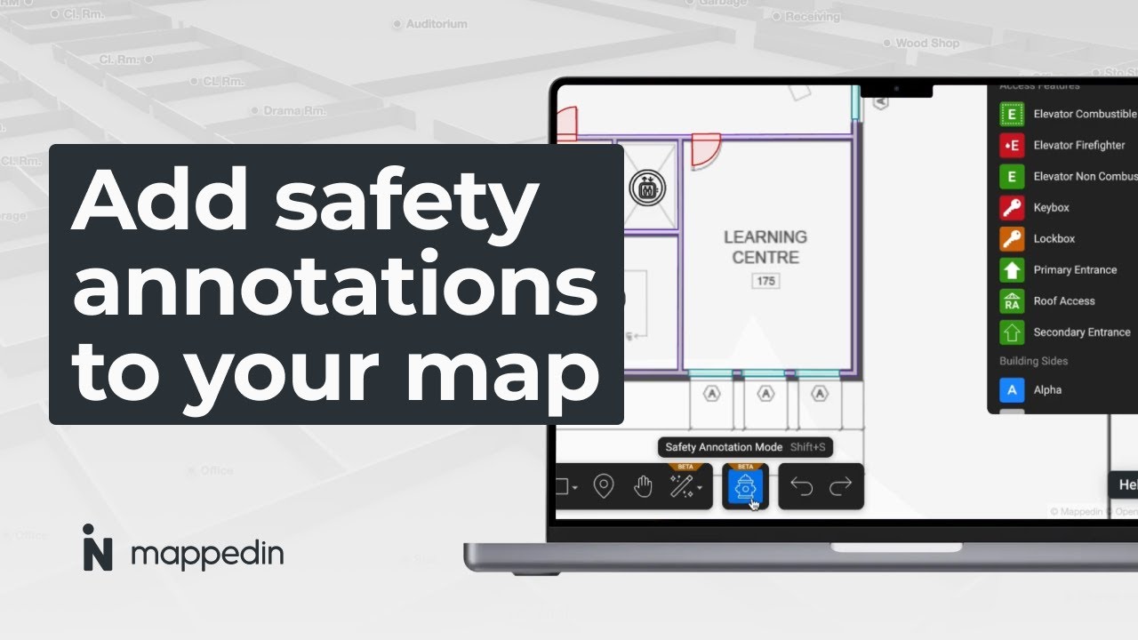Adding Safety Annotations To Your Map Mappedin Youtube