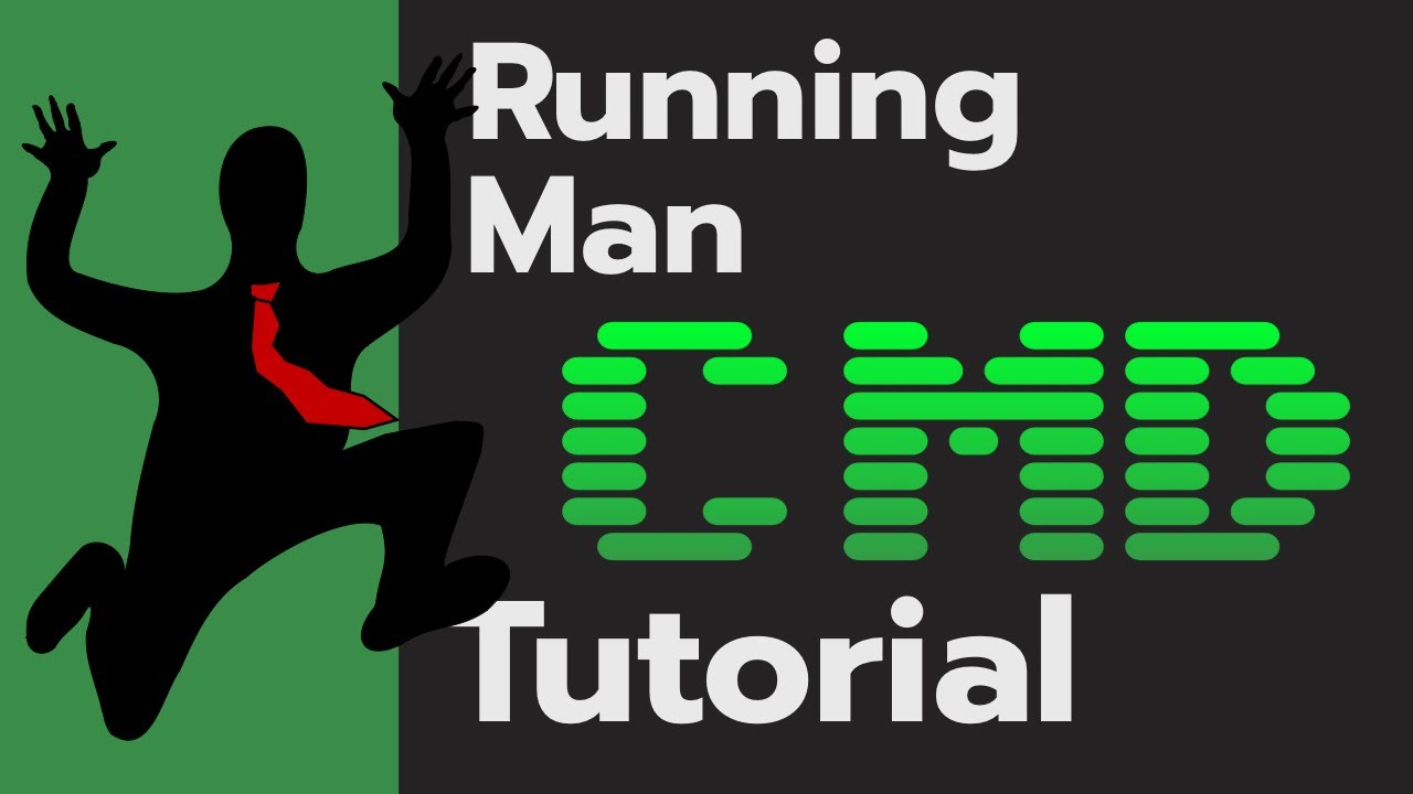 Cmd Running Man Tutorial Youtube