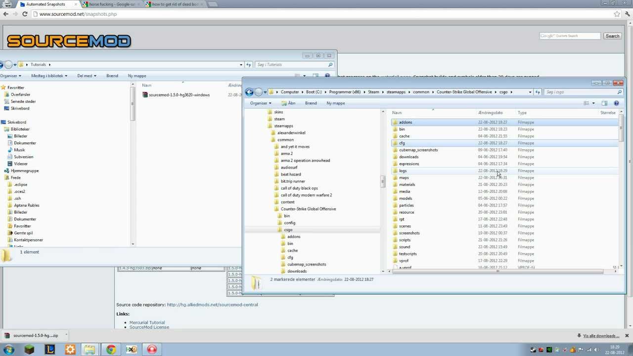 Cs Go Install Sourcemod Youtube