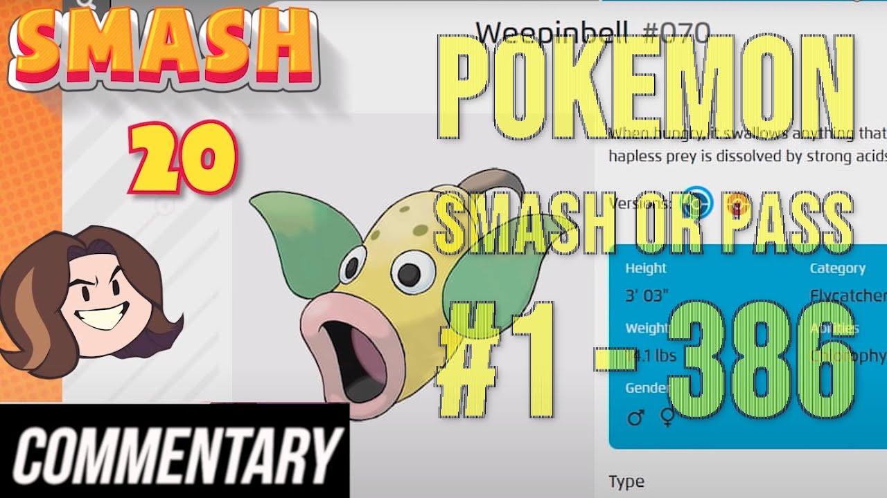 Reaction Pokemon Smash Or Pass 1 386 Youtube