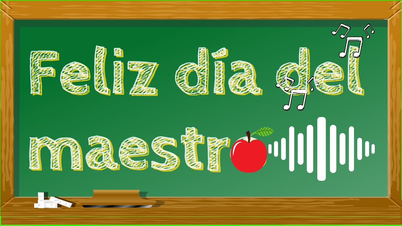 Canción Día Del Maestro Para Niños Con Gracias A Ti Con Letra Chords
