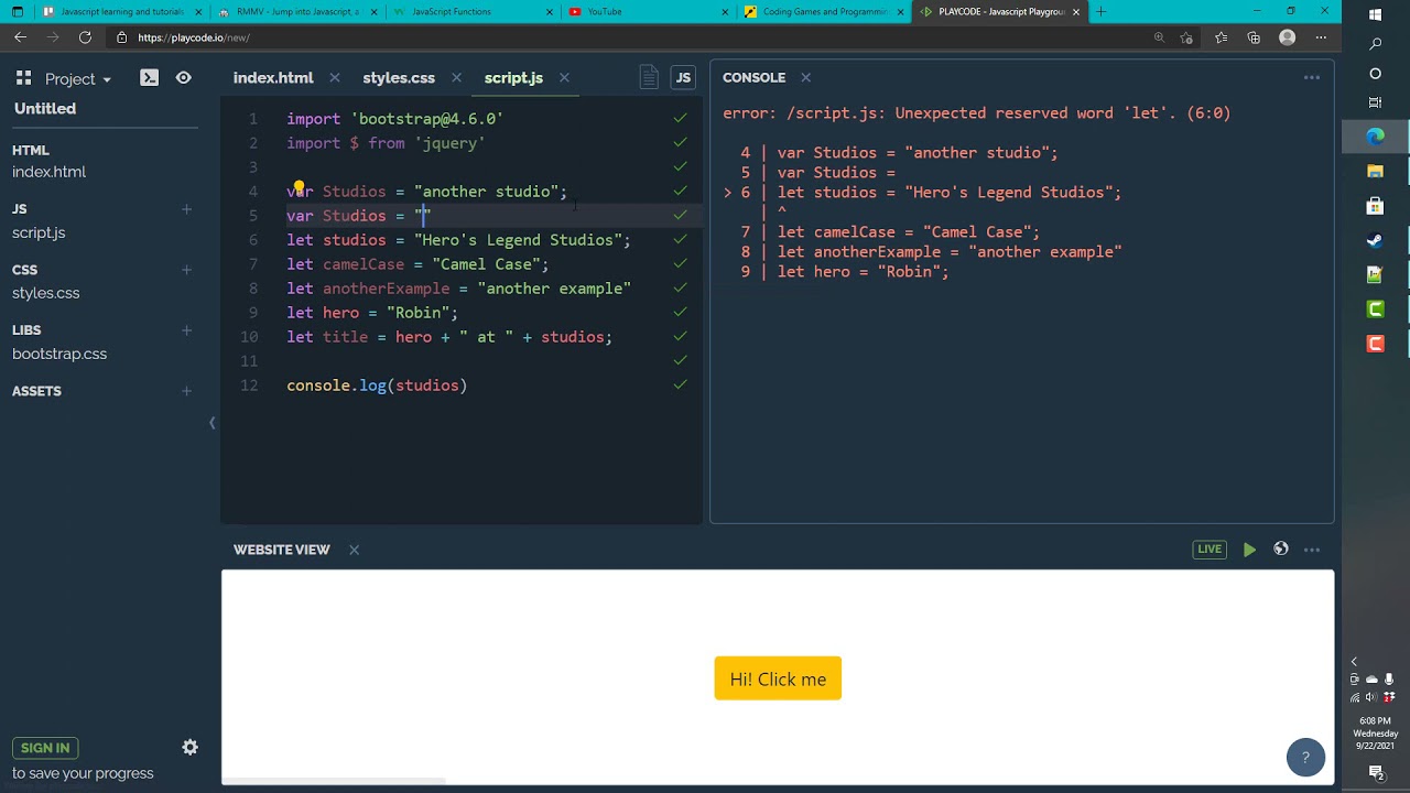 Javascript For Rpg Maker Introduction Youtube