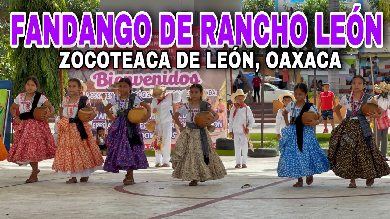 Fandango De Rancho León Bailable Por Niños De Zocoteaca De León