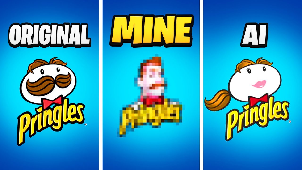 I Forced Ai To Redesign Famous Logos I Made It Better Youtube