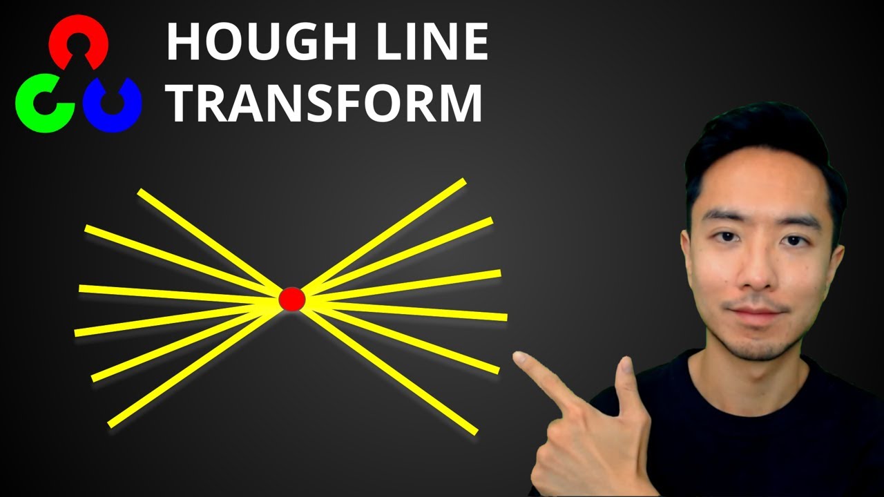 Opencv Python Hough Line Transform Line Detection Algorithm Explained
