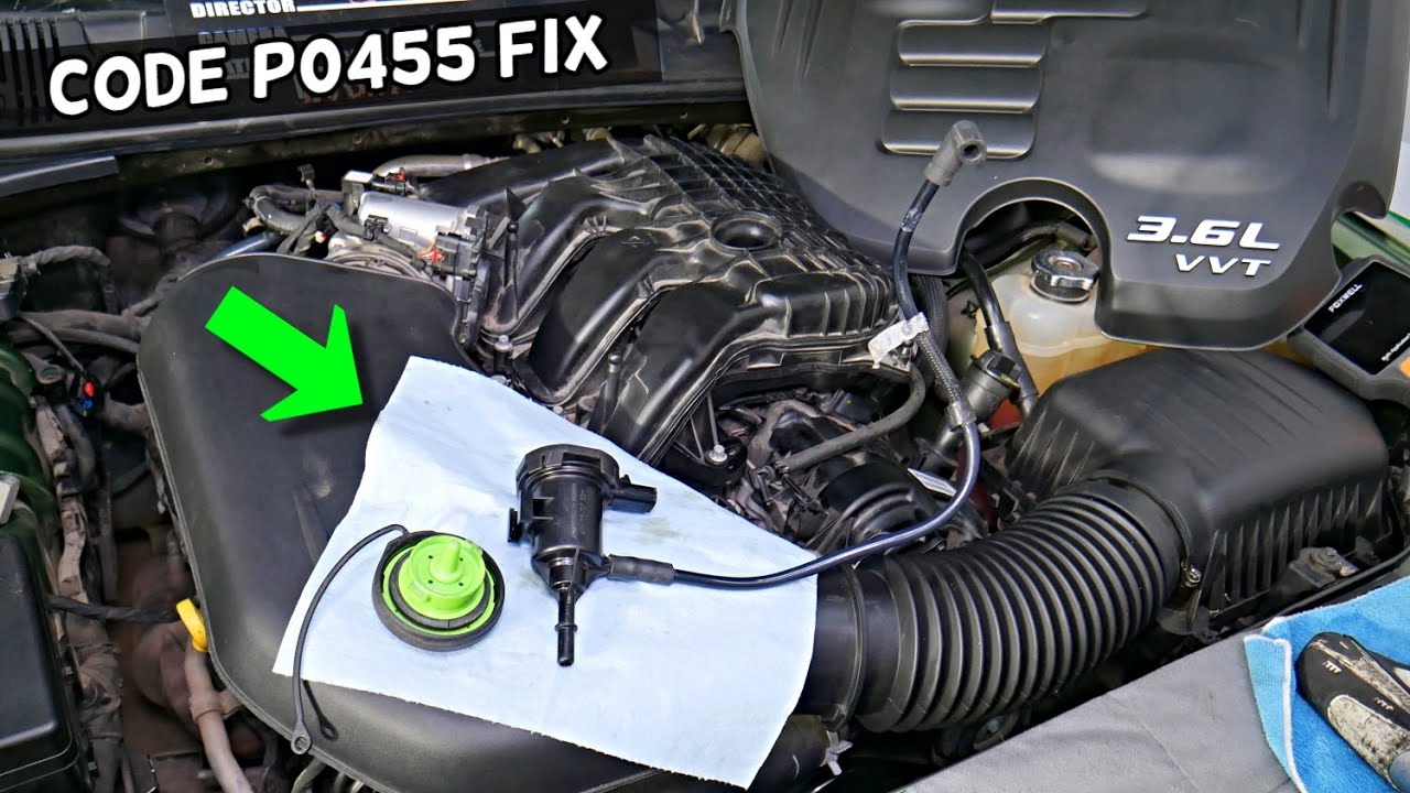 Dodge Charger Code P0455 Evap Evaporative Emission Control System Large
