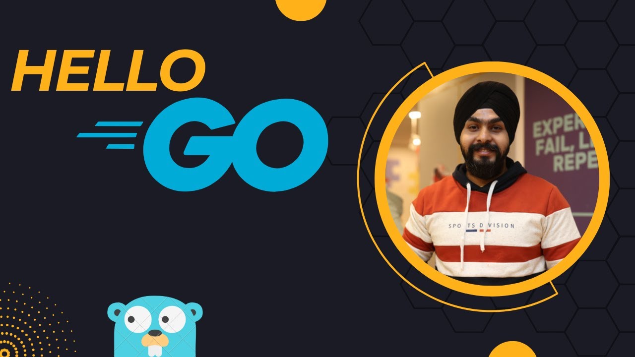 First Program In Go Hello Golang Youtube