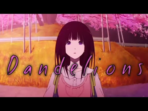 Oreki X Chitanda Amv Dandelions Youtube