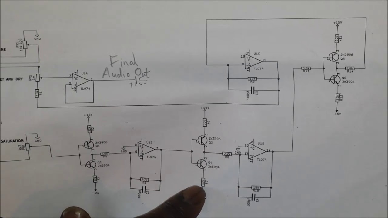 Diy Analog Synth Project Tutorial Part 18 The Wavefolder Youtube