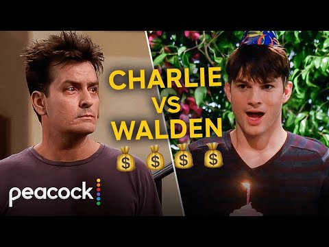 Two And A Half Men Millionaire Vs Billionaire The Clash Of Charlie