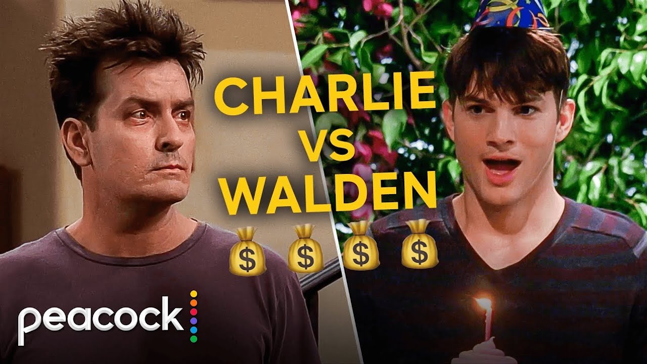 Two And A Half Men Millionaire Vs Billionaire The Clash Of Charlie