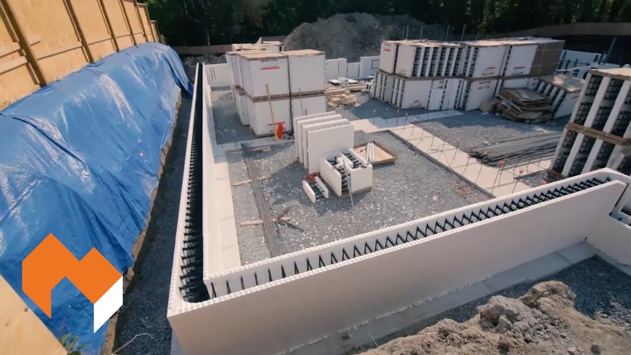 Amvic Icf Installation Guide Part 8 The Icf Installation Process