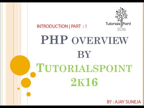 Php Tutorial For Beginners 1 Getting Started And Introduction To Php