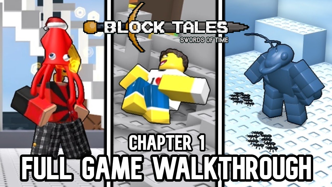 Block Tales Chapter 1 Demo 1 Full Walkthrough Roblox Youtube