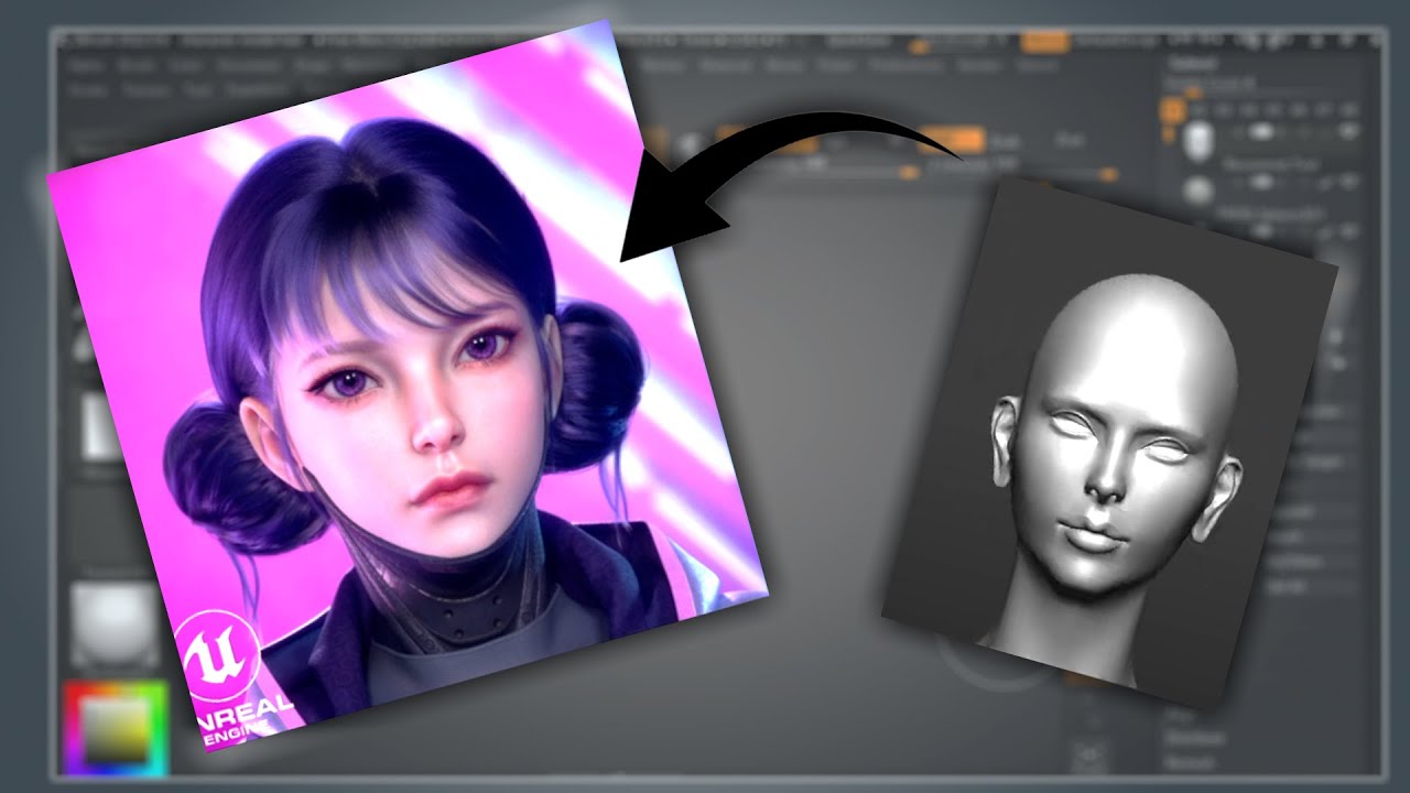 Character Sculpting Timelapse 1 Youtube