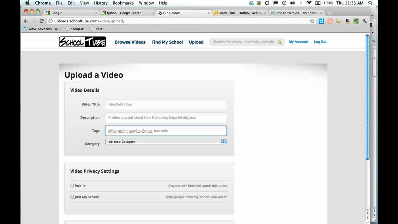 How To Upload Videos To Schooltube Youtube