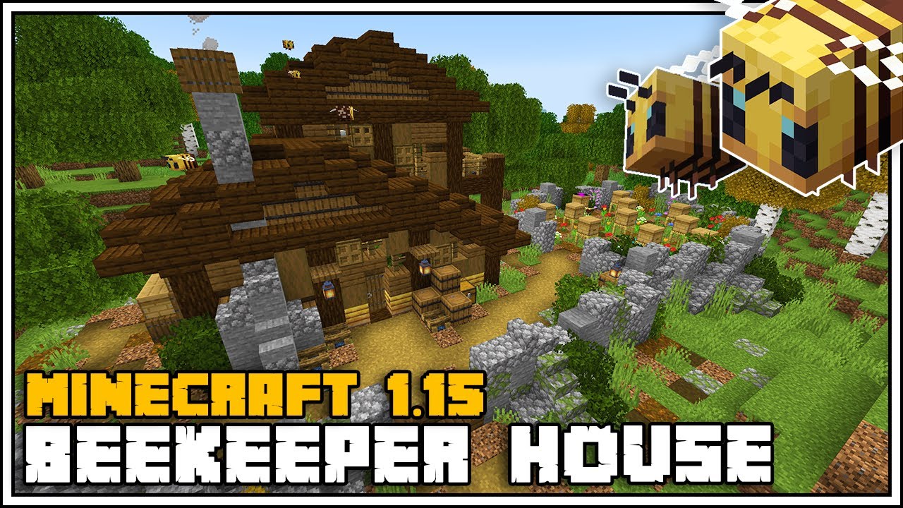 How To Build A Beekeeper House In Minecraft 1 15 Minecraft House
