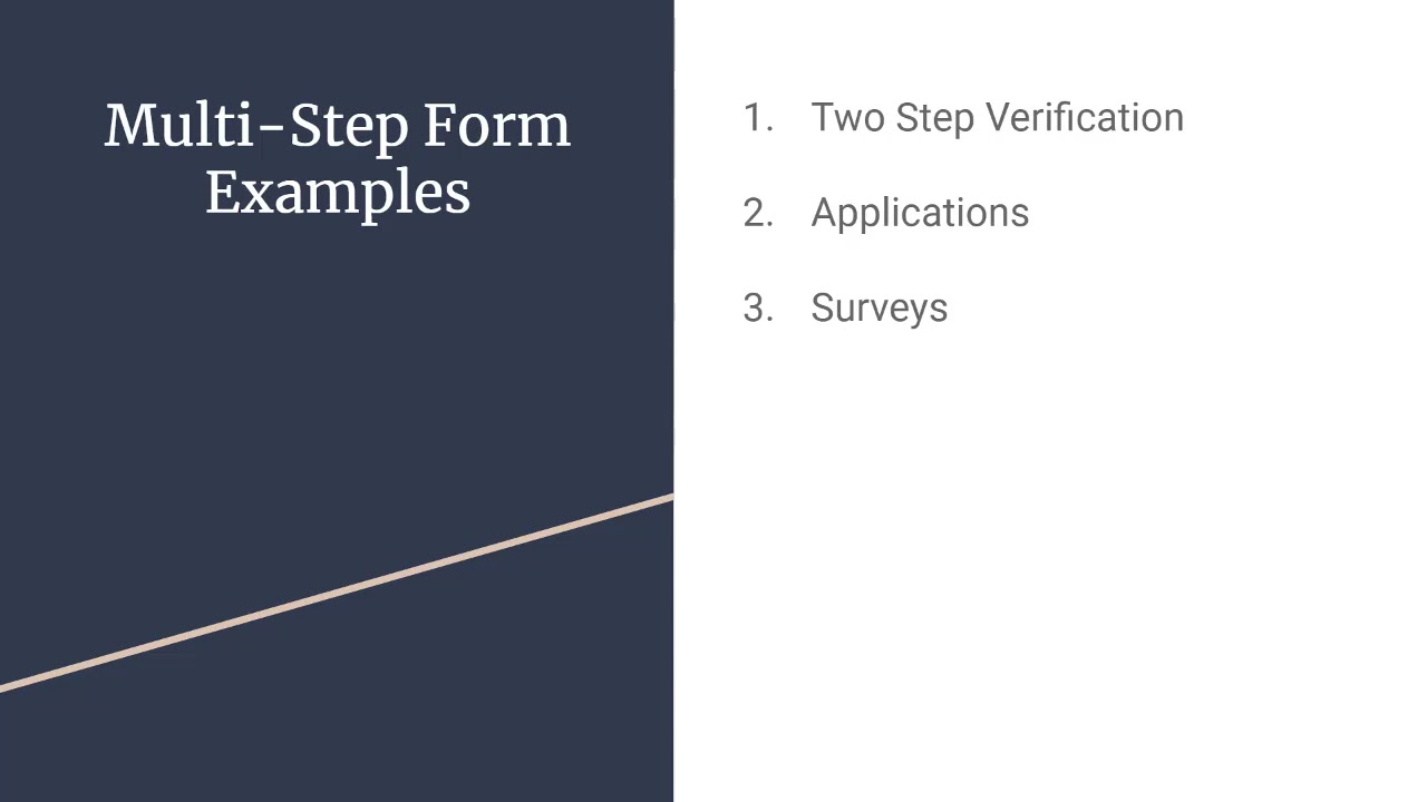 Creating Multi Step Forms In Knack Database Applications Youtube