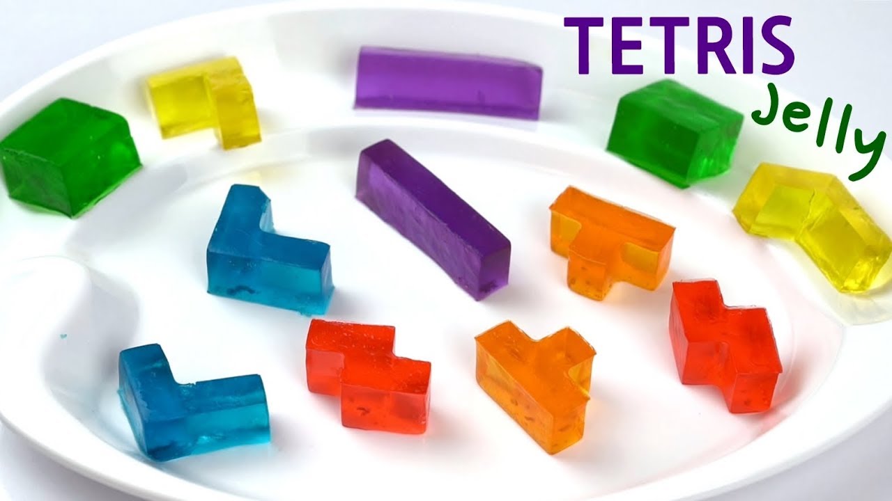 How To Make Tetris Jelly Blocks Tetris Stop Motion Youtube