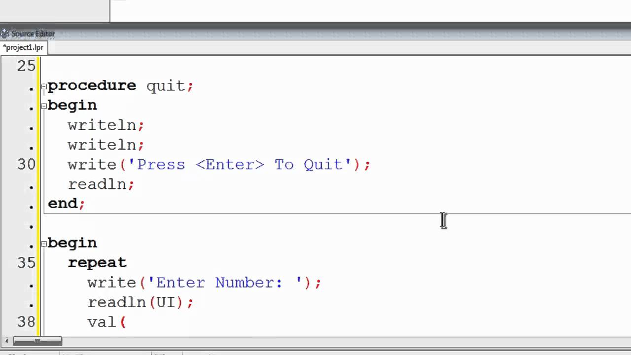 Free Pascal Program Tutorial 17 Function Examples Lazarus Youtube