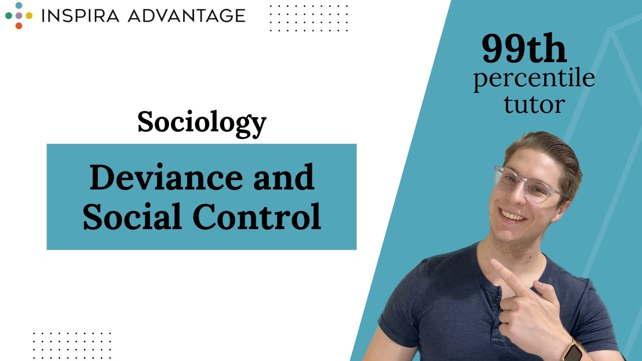 Sociology Deviance And Social Control Mcat Crash Course Youtube
