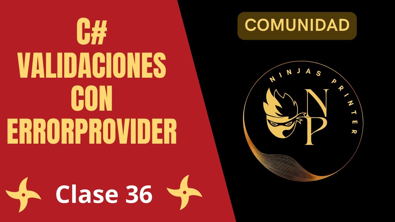 Validaciones Con Errorprovider Youtube