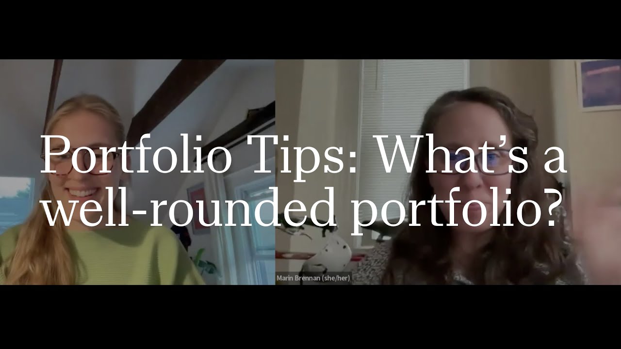 Portfolio Tips What S In A Well Rounded Portfolio Risd