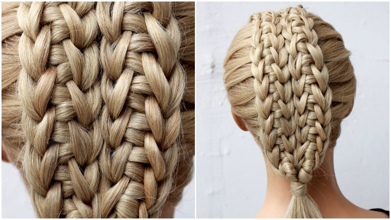 Double Knotted Braid 亞 Wedding Prom Updo Hair Tutorial By Another