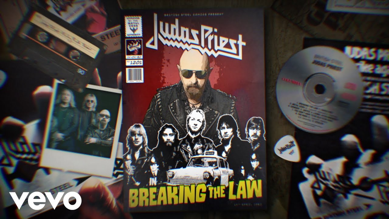 Judas Priest Breaking The Law Music Video