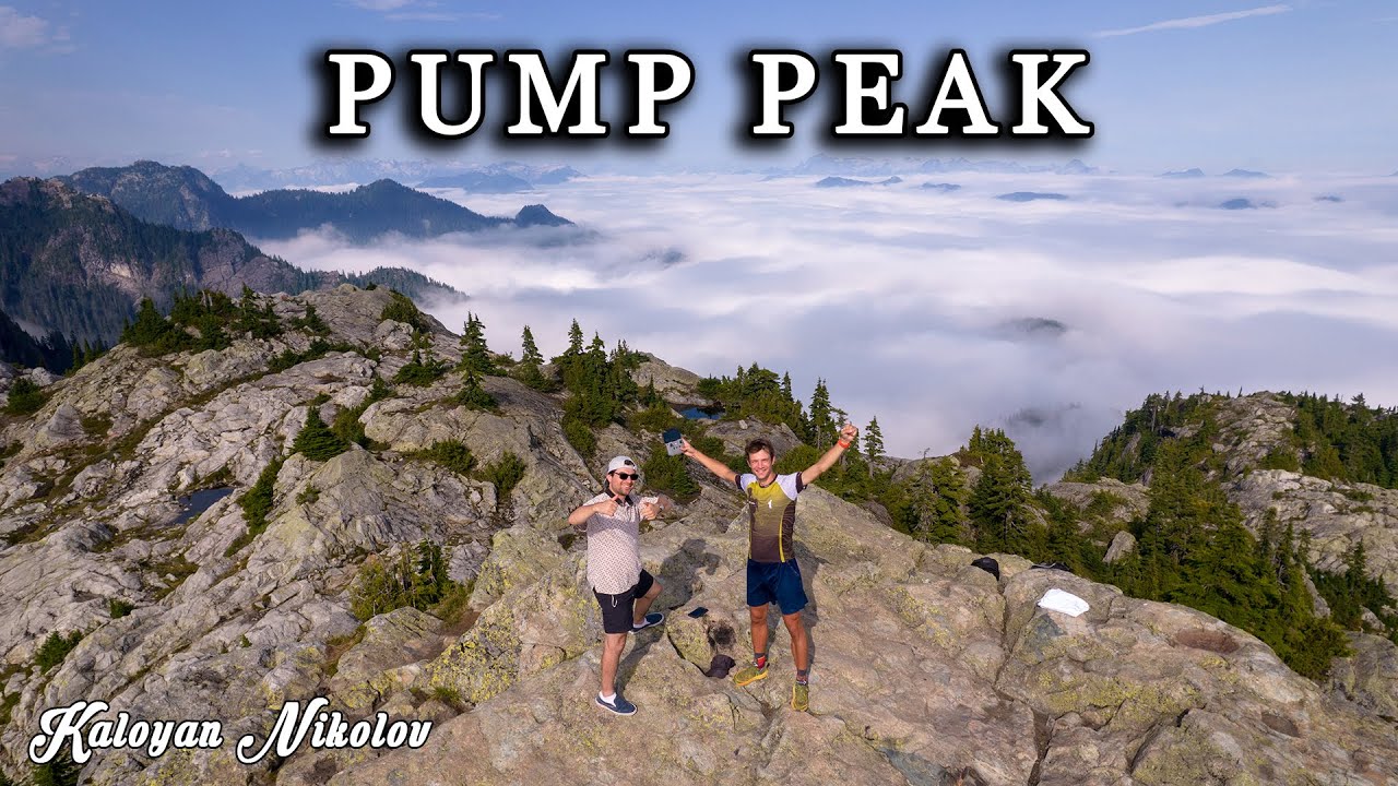 Drone Adventure Pump Peak Seymour Mountain North Vancouver Canada