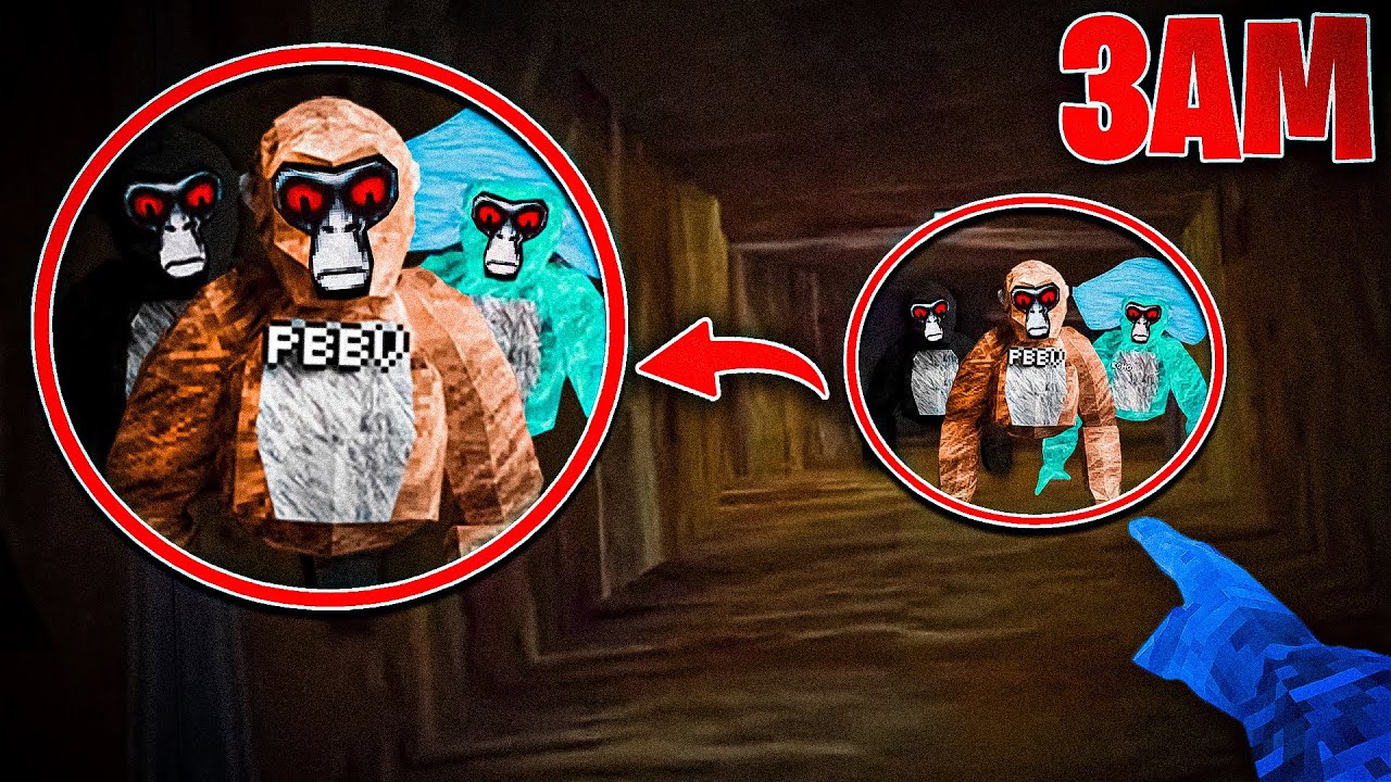 I Hunted Every Gorilla Tag Ghost At 3am Youtube