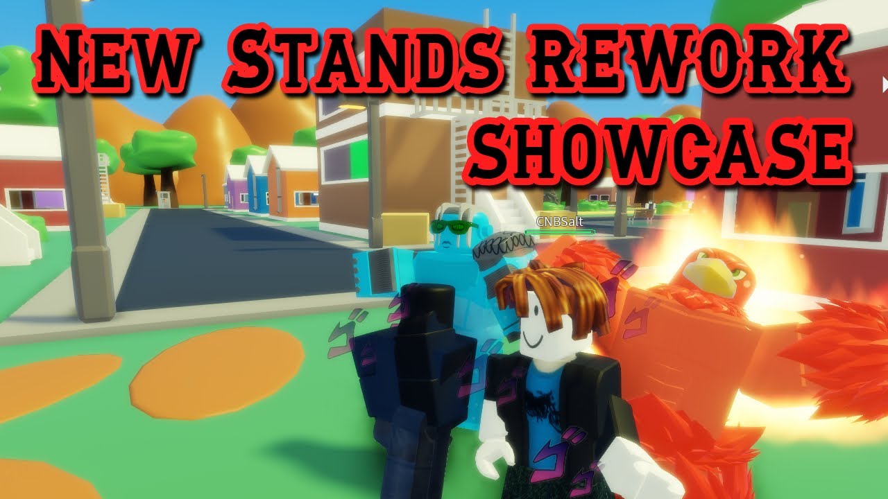New Stands Rework Showcase A Bizarre Day Roblox Youtube