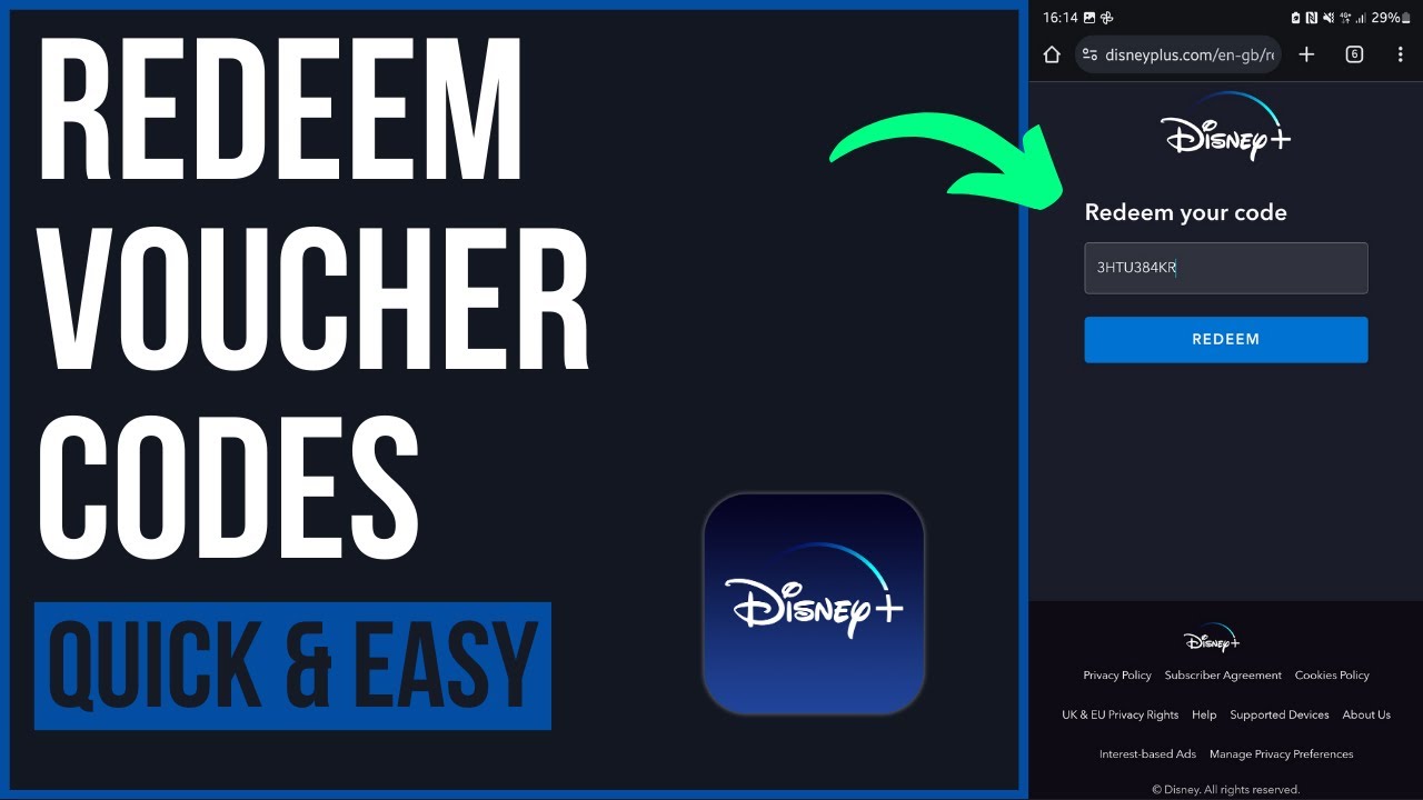 How To Redeem Voucher Code On Disney Plus 2024 Youtube