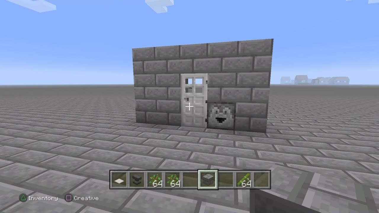 How To Make A Key Locked Door Minecraft Youtube
